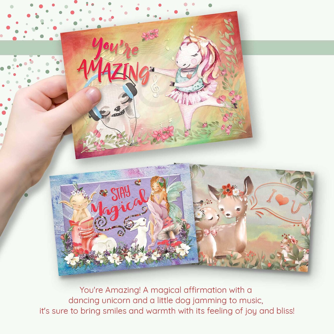 Printable Cute Little Affirmation Cards Set of 8 Positivity Lunchbox ...
