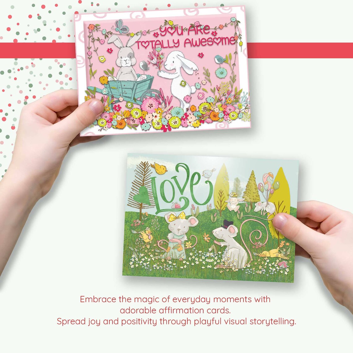 Printable Cute Little Affirmation Cards Set of 8 Positivity Lunchbox ...