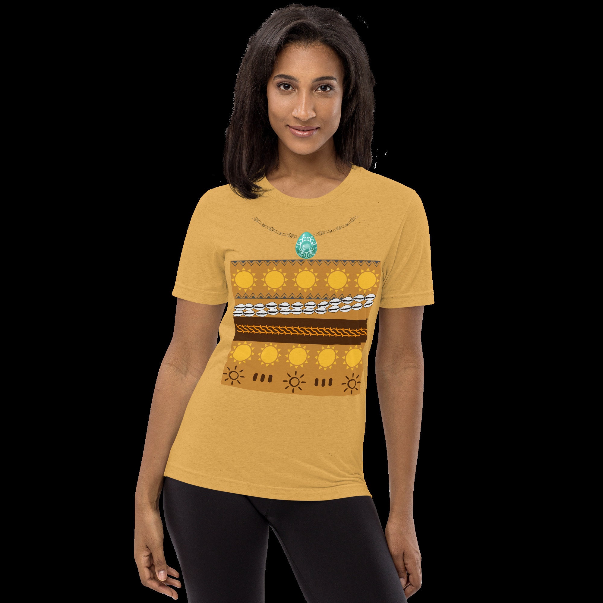 Polynesian Princess Moana Unisex Tri Blend Tee; Running Disney Outfit ...