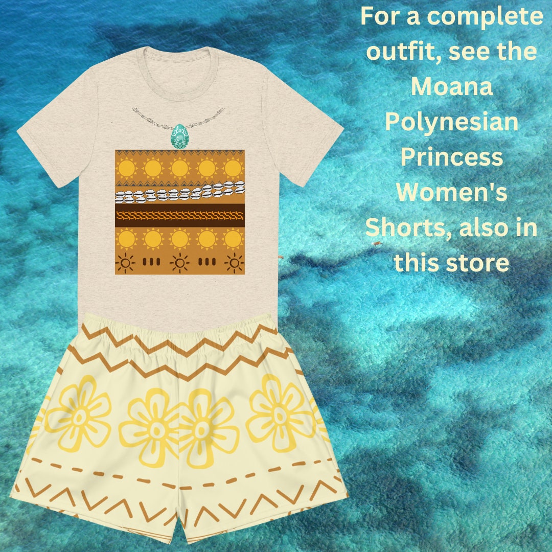 Moana Polynesian Princess Women's Athletic Shorts; Running Disney ...