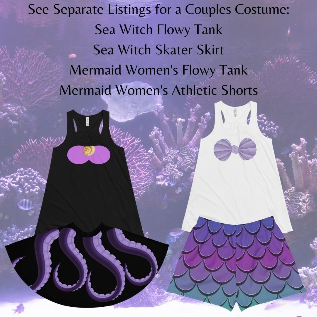 Sea Witch Ursula From the Little Mermaid Women's Racerback Tank Cosplay ...