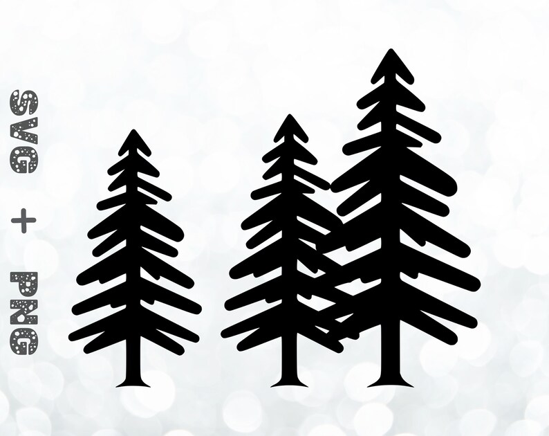Pine Tree SVG PNG/ Fir Tree Svg/ Instant Digital Download - Etsy Australia