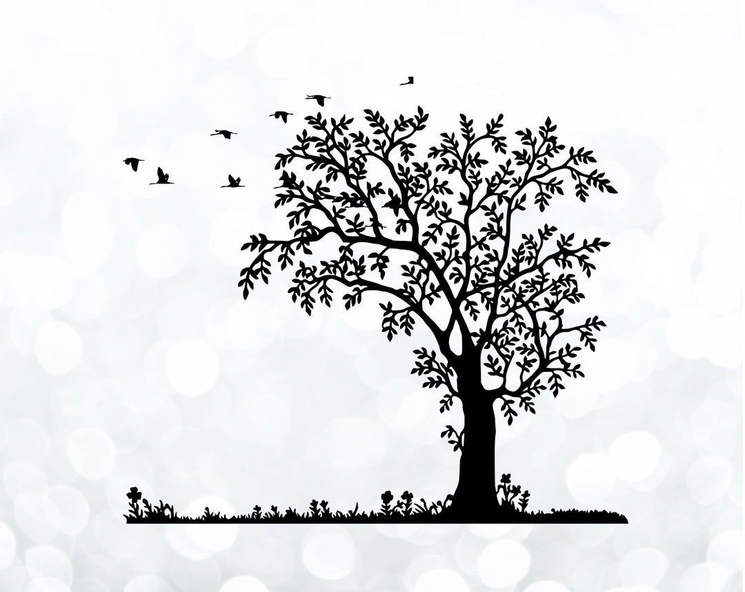 Tree Svg Png Instant Digital Download - Etsy
