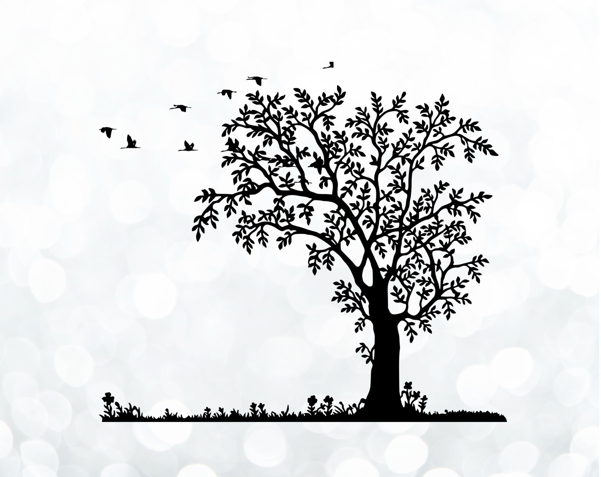 Tree Svg Png Instant Digital Download - Etsy