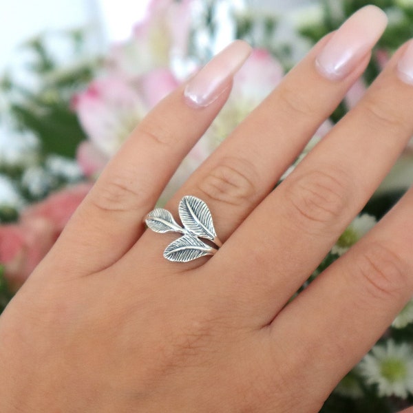 Leaf Ring - Etsy