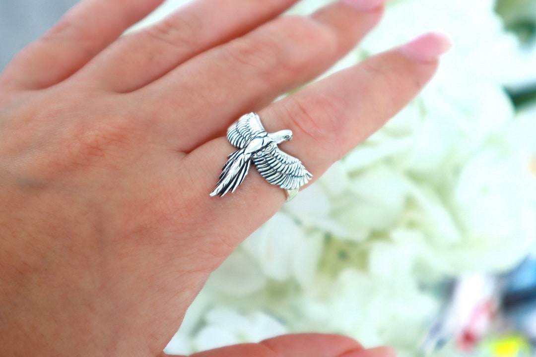 Phoenix Ring, Bird Ring, Still I Rise Ring, Rebirth Phoenix Ring ...