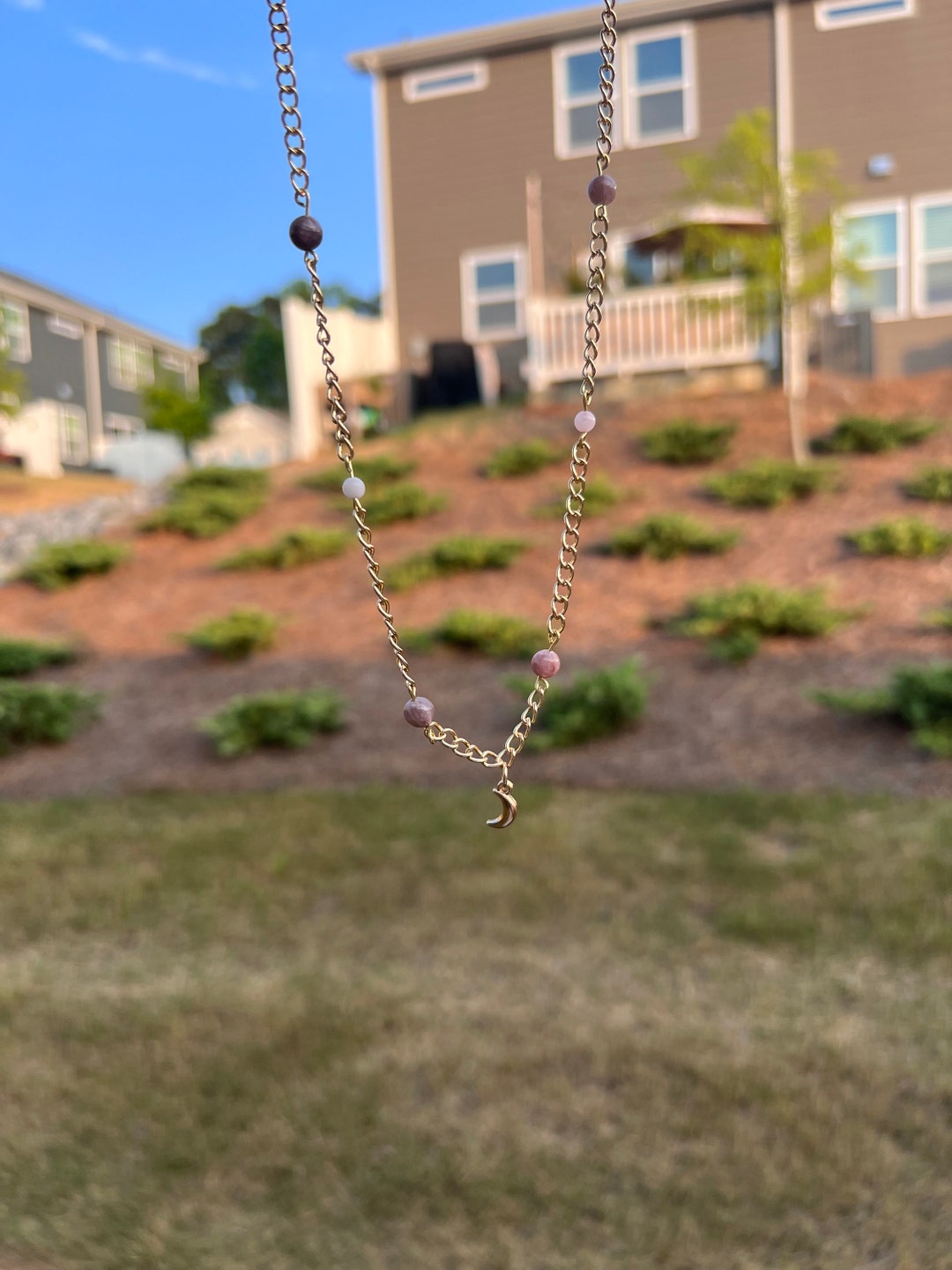 Ultimate IU Fan Jewelry Set Genuine Stone Necklace, Handmade Earrings ...