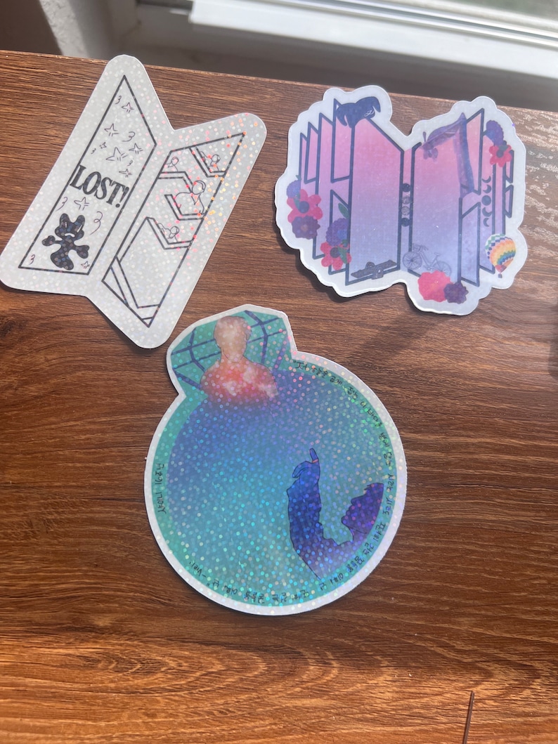 BTS Logo Sticker, BTS Album Inspired Sticker, BTS Magnet, Kpop Stickers ...