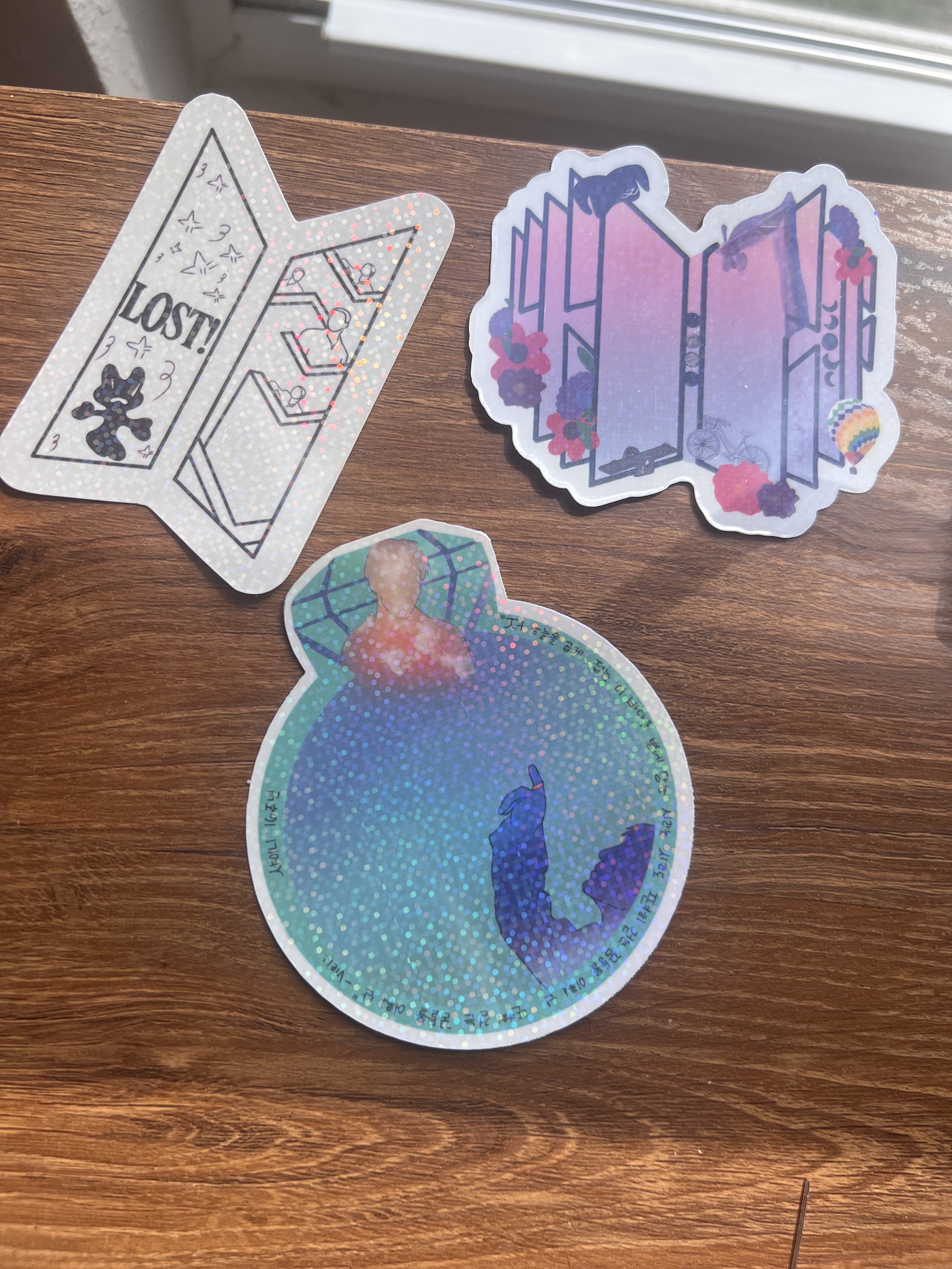 BTS Logo Sticker, BTS Album Inspired Sticker, BTS Magnet, Kpop Stickers ...