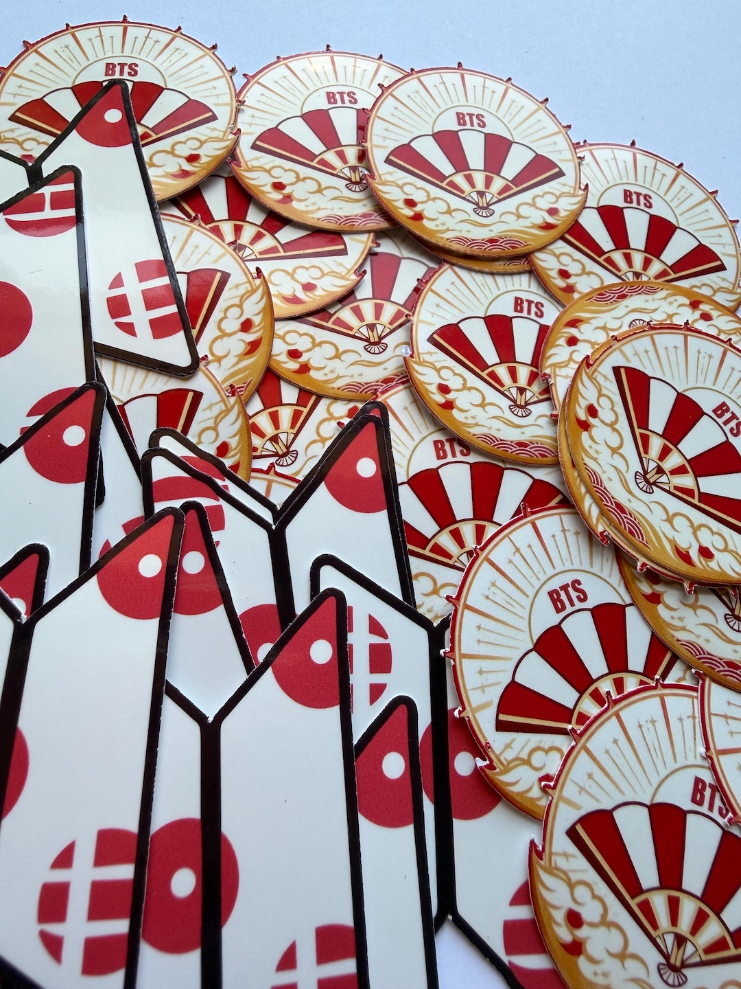 Ar.irang Inspired Kpop Freebie Stickers | Concert Giveaway Pack | Red ...