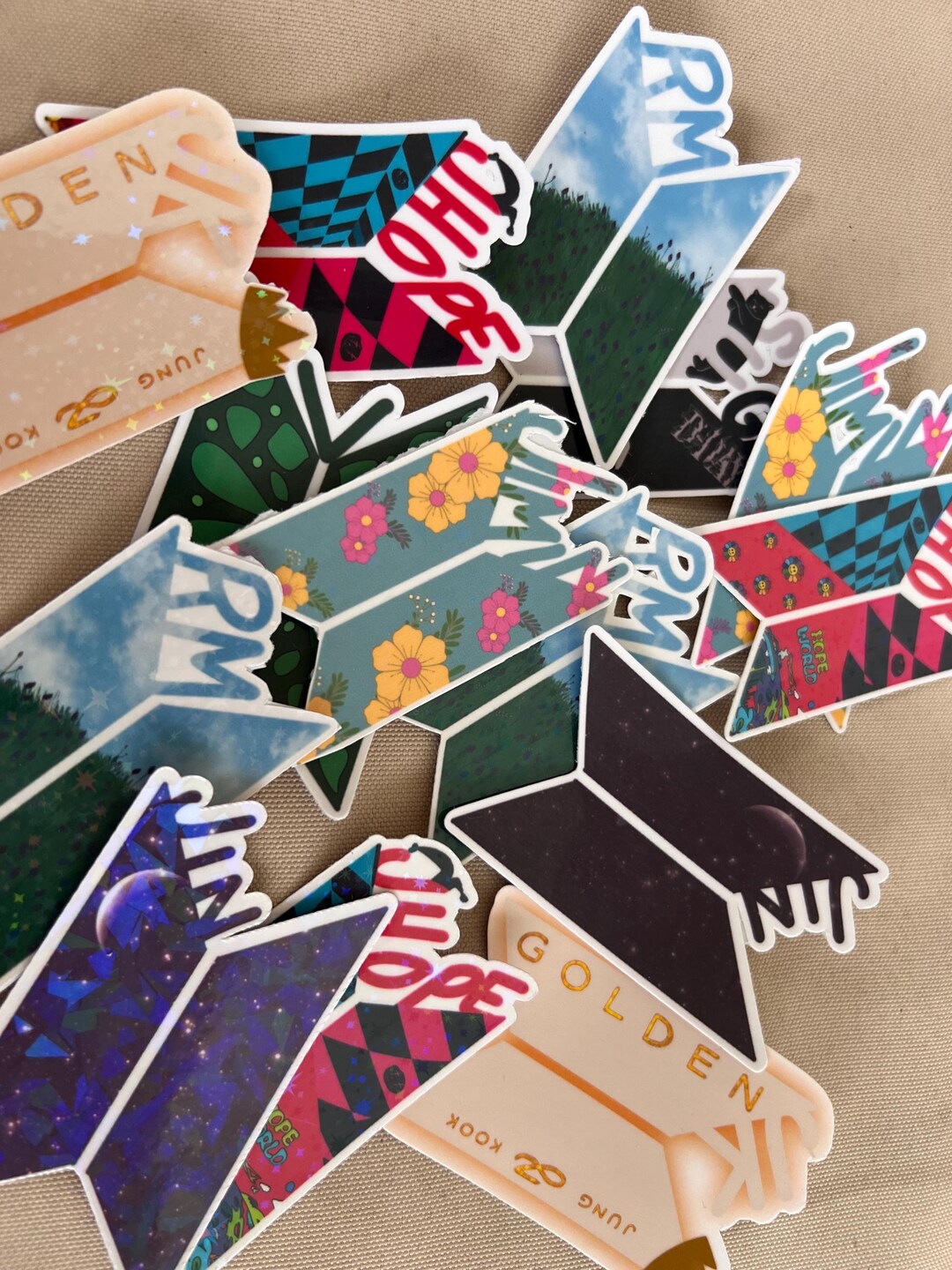 BTS Logo Bias Sticker/magnet | K-pop Gift - Etsy