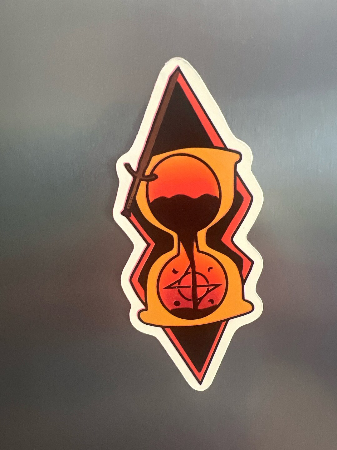 Ateez Hourglass Magnet/sticker - Etsy