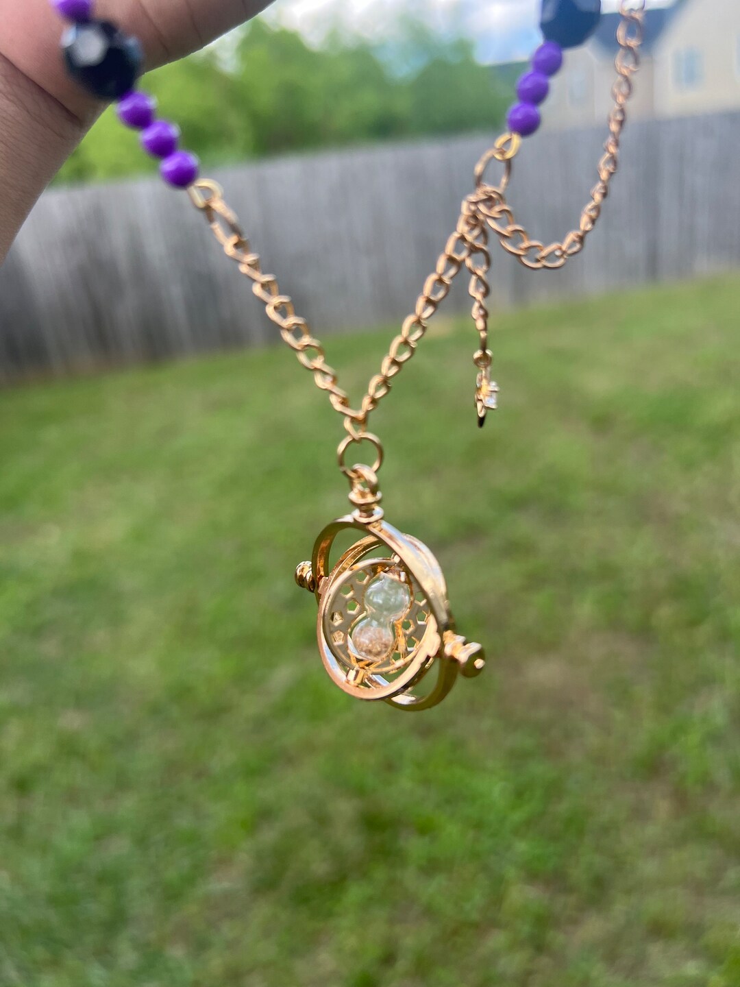 Ateez Hourglass Necklace, Ateez Concert Accessory, Chromer, Kpop ...