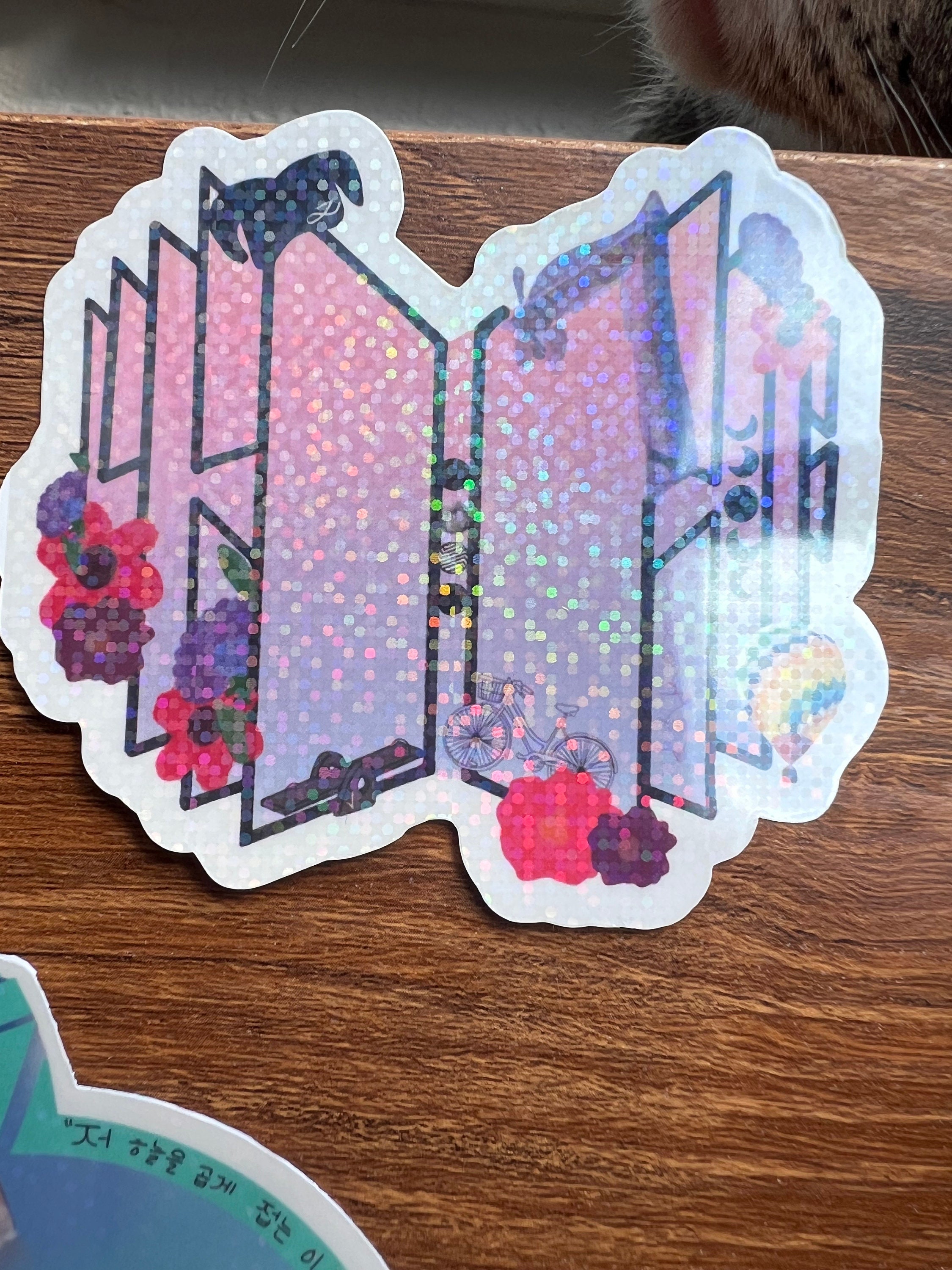 BTS Logo Sticker, BTS Album Inspired Sticker, BTS Magnet, Kpop Stickers ...