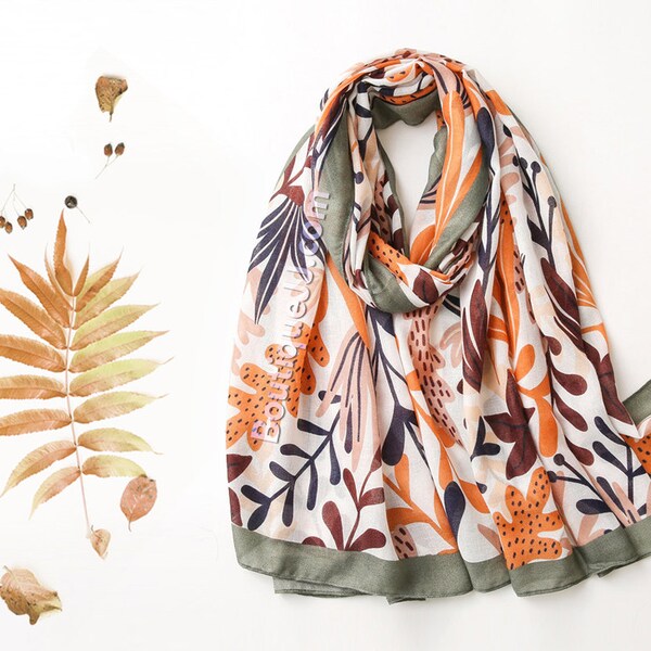 Fall Scarf - Etsy
