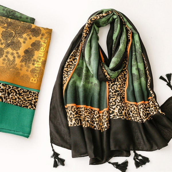 Teal Green Scarf - Etsy