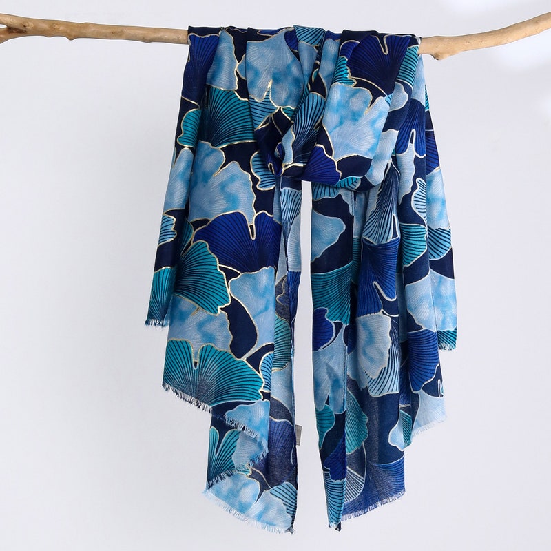 Ginkgo Scarf - Etsy