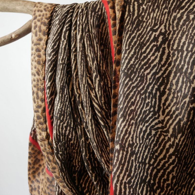 Leopard Print Scarf - Etsy