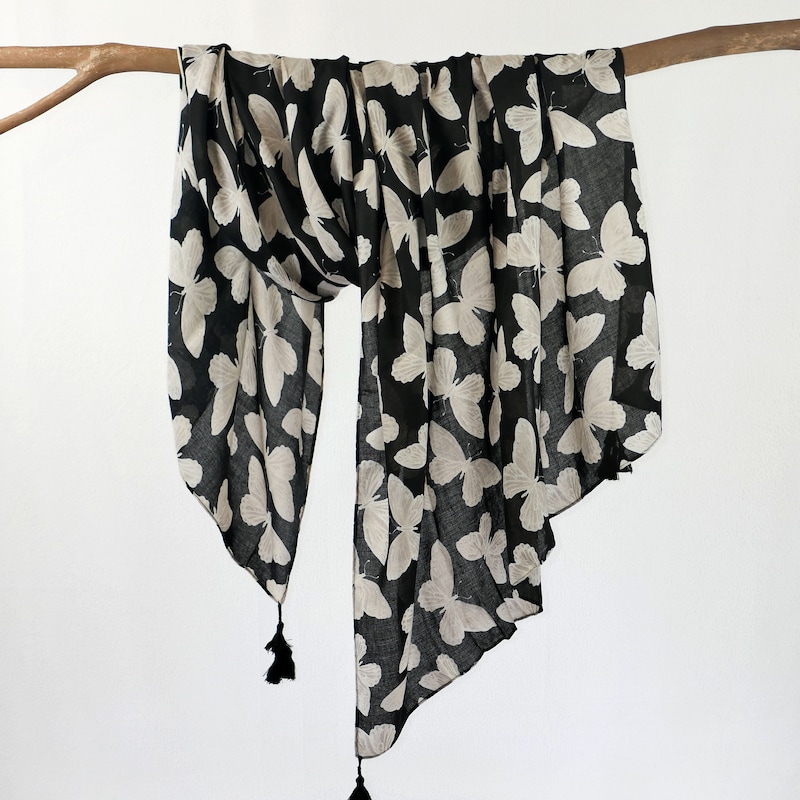 Butterfly Scarf - Etsy