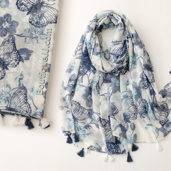 Butterfly Scarf - Etsy