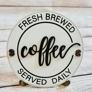 Coffee Bar Signs, Mini Coffee Signs, Coffee Tiered Tray Decor - Etsy