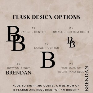 Personalized Flask DECAL ONLY for Groomsmen Gifts, Gift Father Day Gift ...