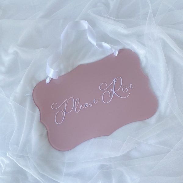 Pink Acrylic Sign - Etsy