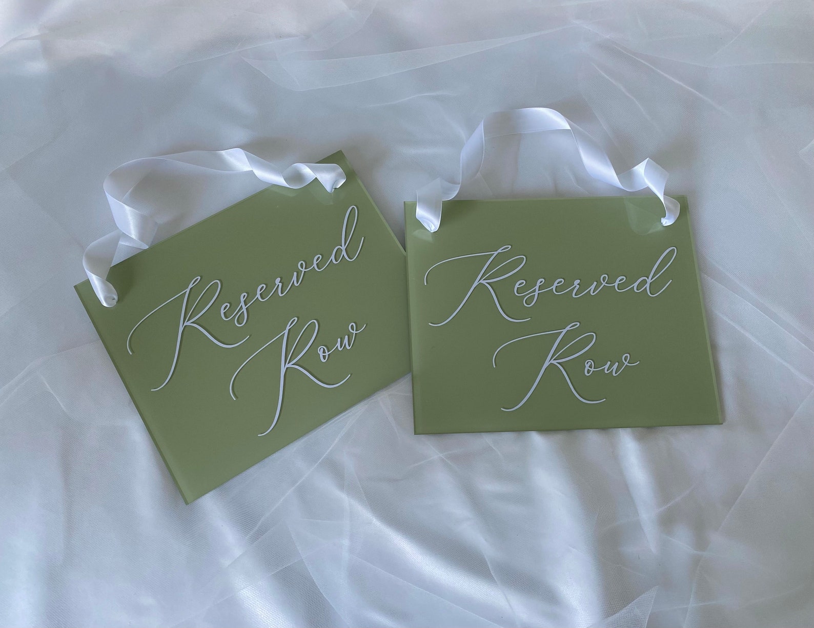 This Row is Reserved Sign for Wedding Ceremony, This Seat is Reserved ...