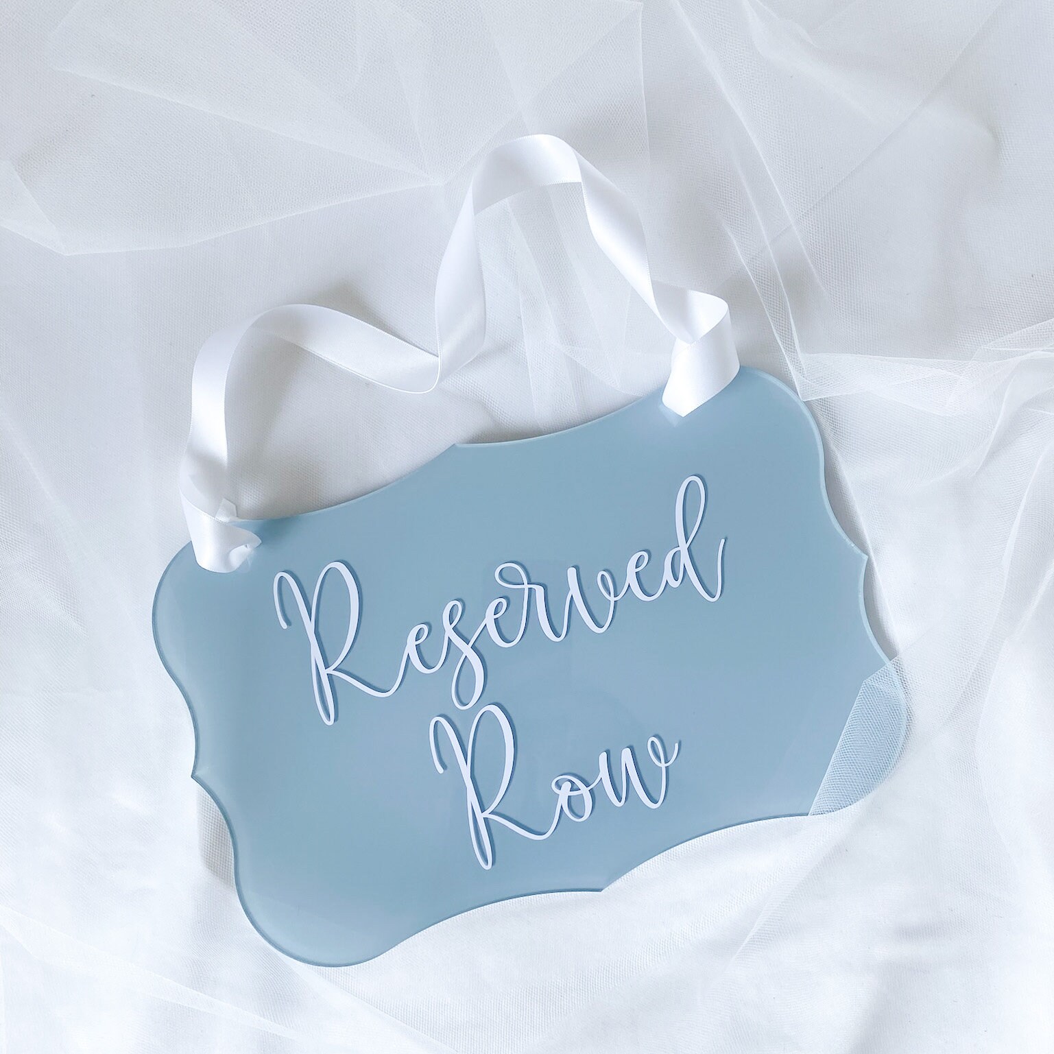 This Row is Reserved Sign for Wedding Ceremony, This Seat is Reserved ...