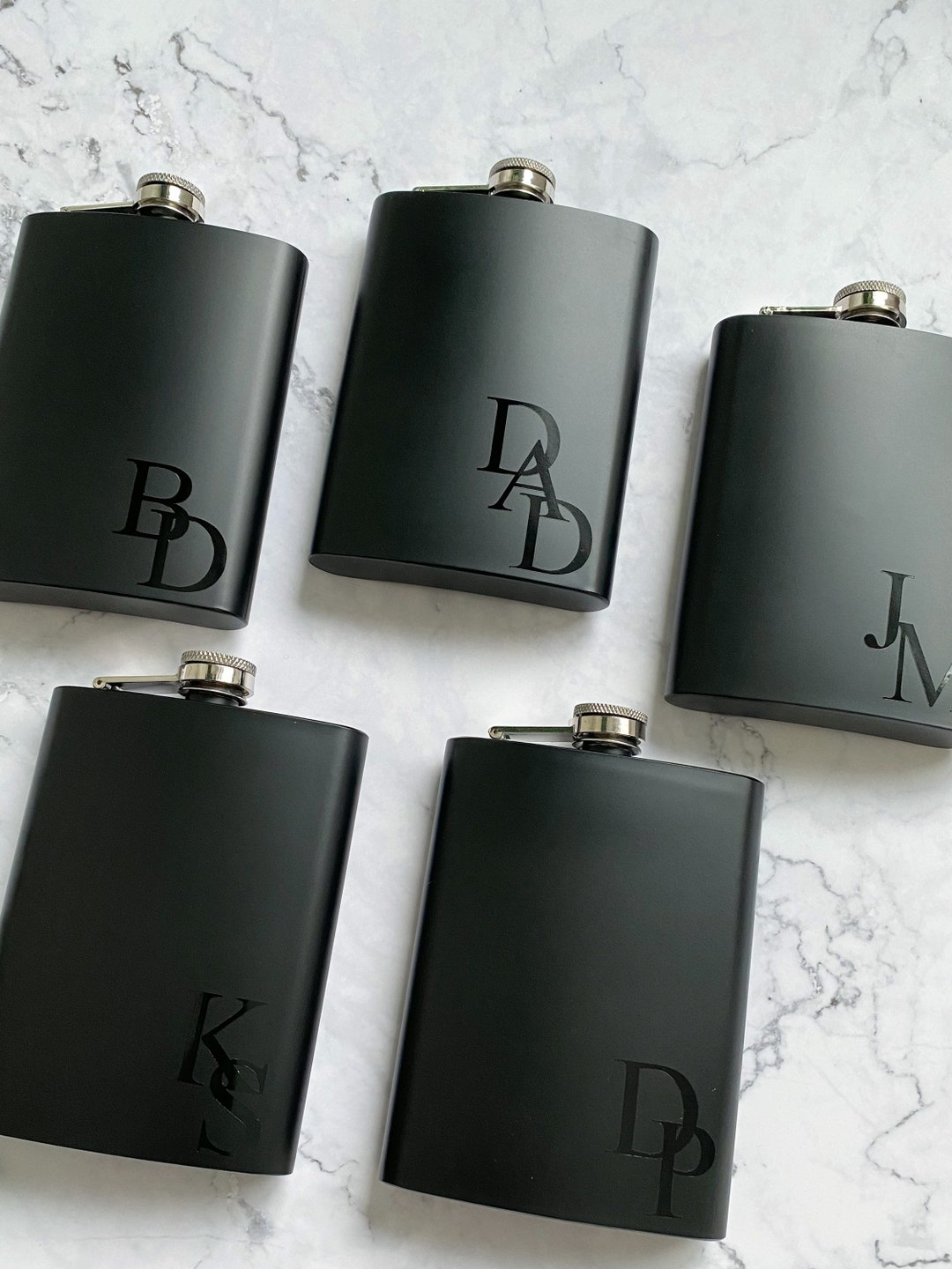 Personalized Flask for Groomsmen Gifts Best Man Gift Father Day Gift ...