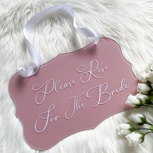Here Comes the Bride Wedding Sign for Ring Bearer, Ring Bearer Sign ...