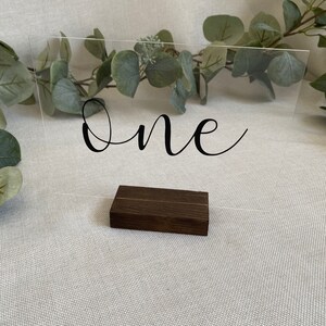 Wedding Table Numbers Acrylic Table Numbers Wedding Table | Etsy