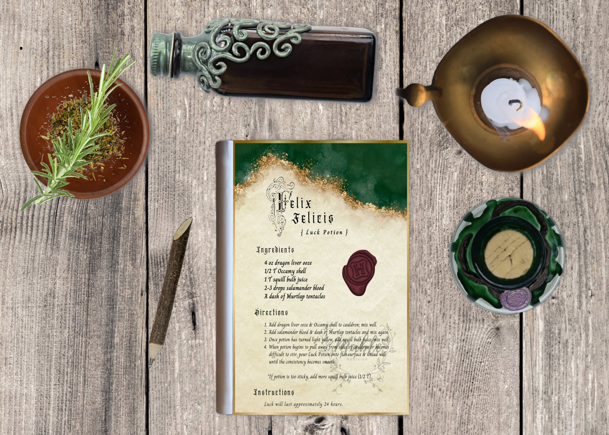 Wizard Potions Printable, Kids Potion, Potions, Magical Potion, Luck ...