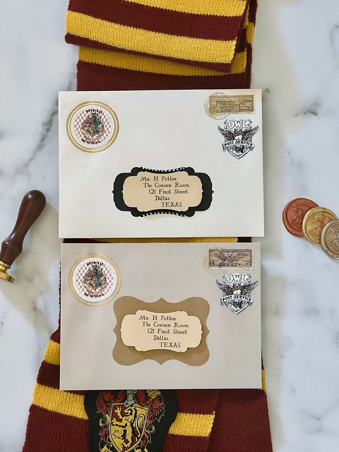 Personalized Wizard Witch School Mail Magical Envelope for Acceptance ...