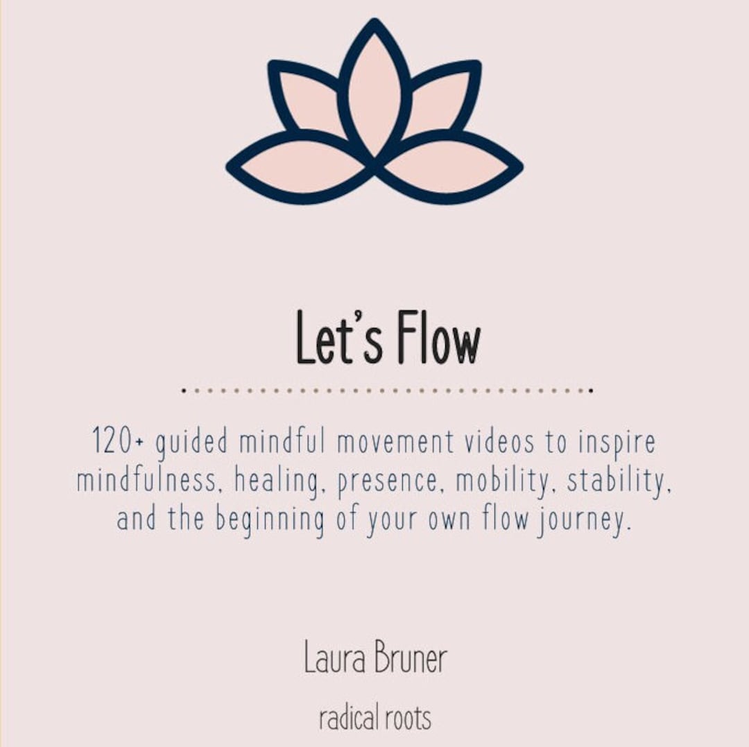 Let's Flow: 120+ Guided Mindful Movement Videos. - Etsy