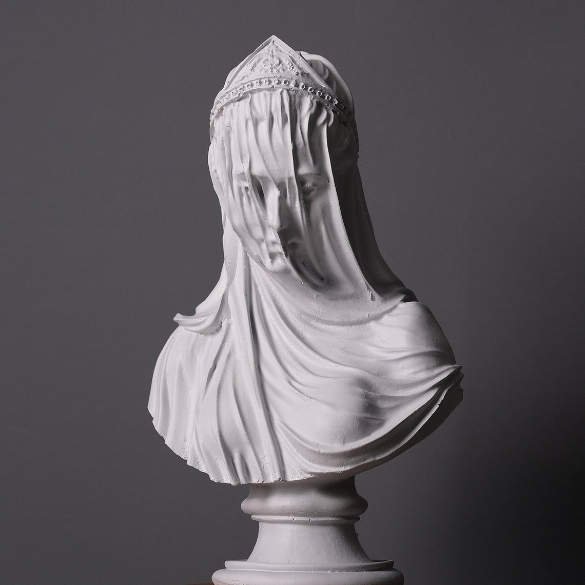The Veiled Virgin Statue Veiled Lady Statue Home Decoration - Etsy