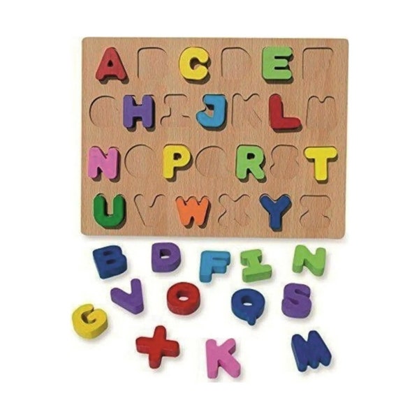 3d Alphabet Puzzle - Etsy