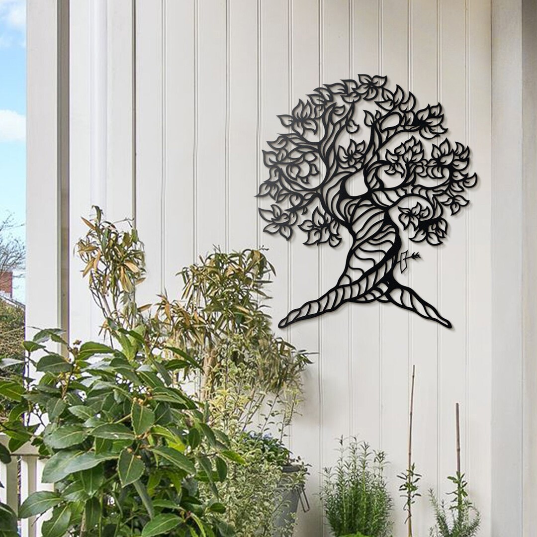 Metal Tree Wall Decor Tree of Life Decor Metal Branch Wall - Etsy