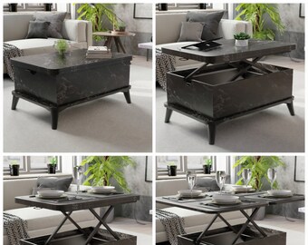 Marble Coffee Table - Etsy UK