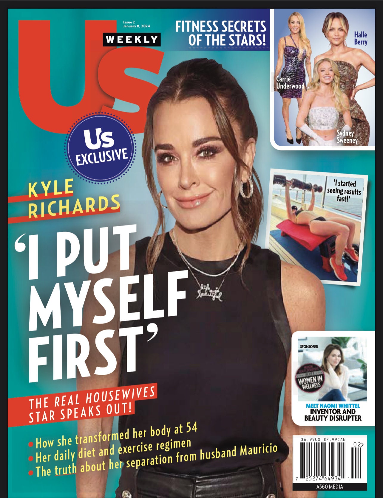 US Weekly January 2024 Magazine Issue America's Best Seller Magazine ...