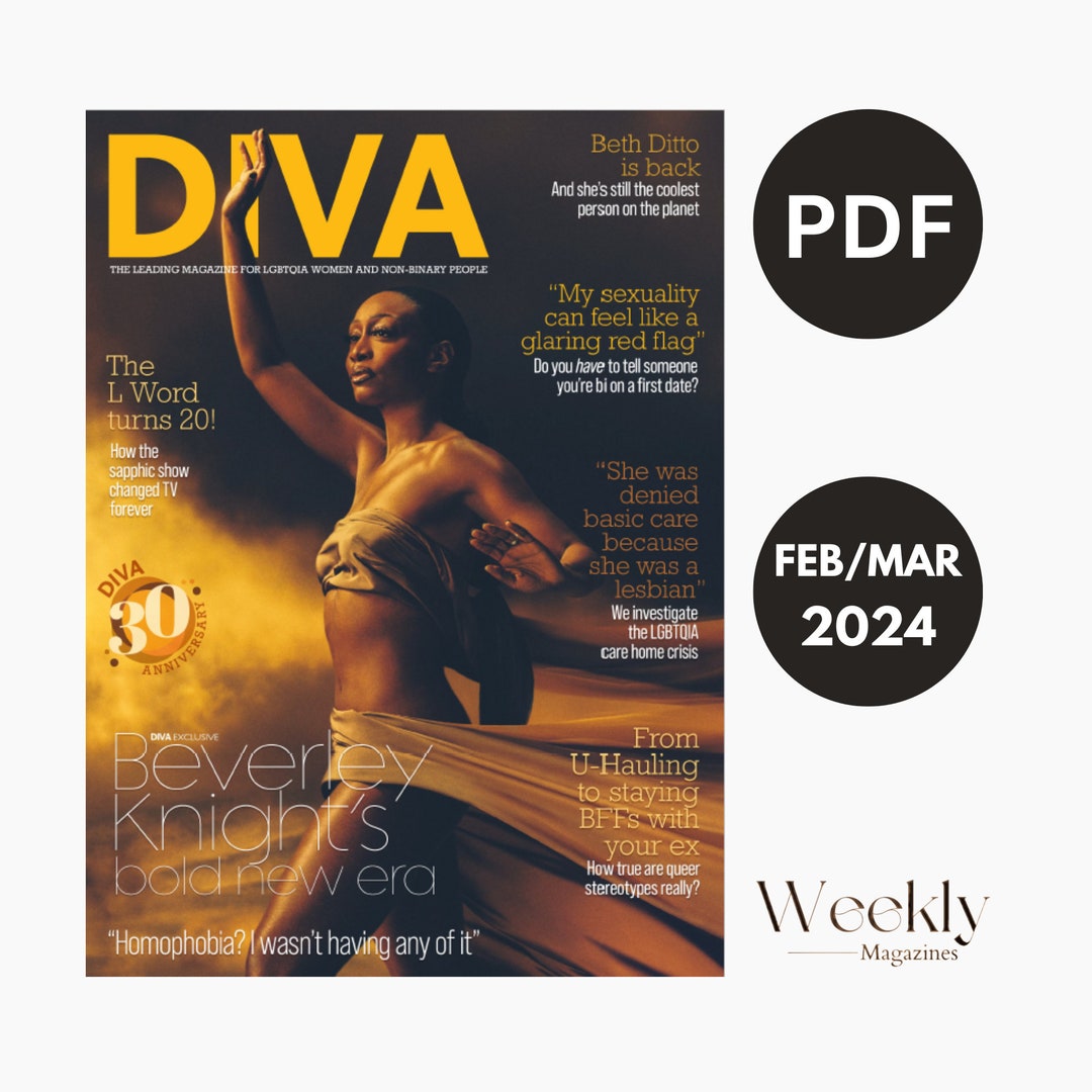 Diva UK February / March 2024 Issue Best Seller Uk's Lifestyle Magazine ...