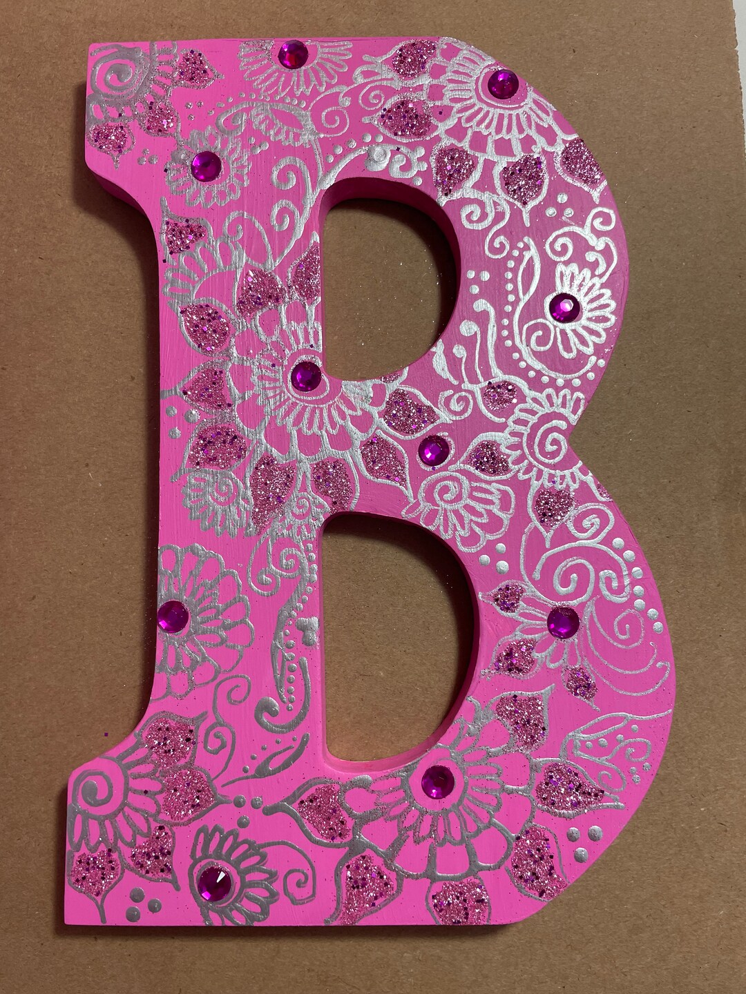 Henna Letter - Etsy
