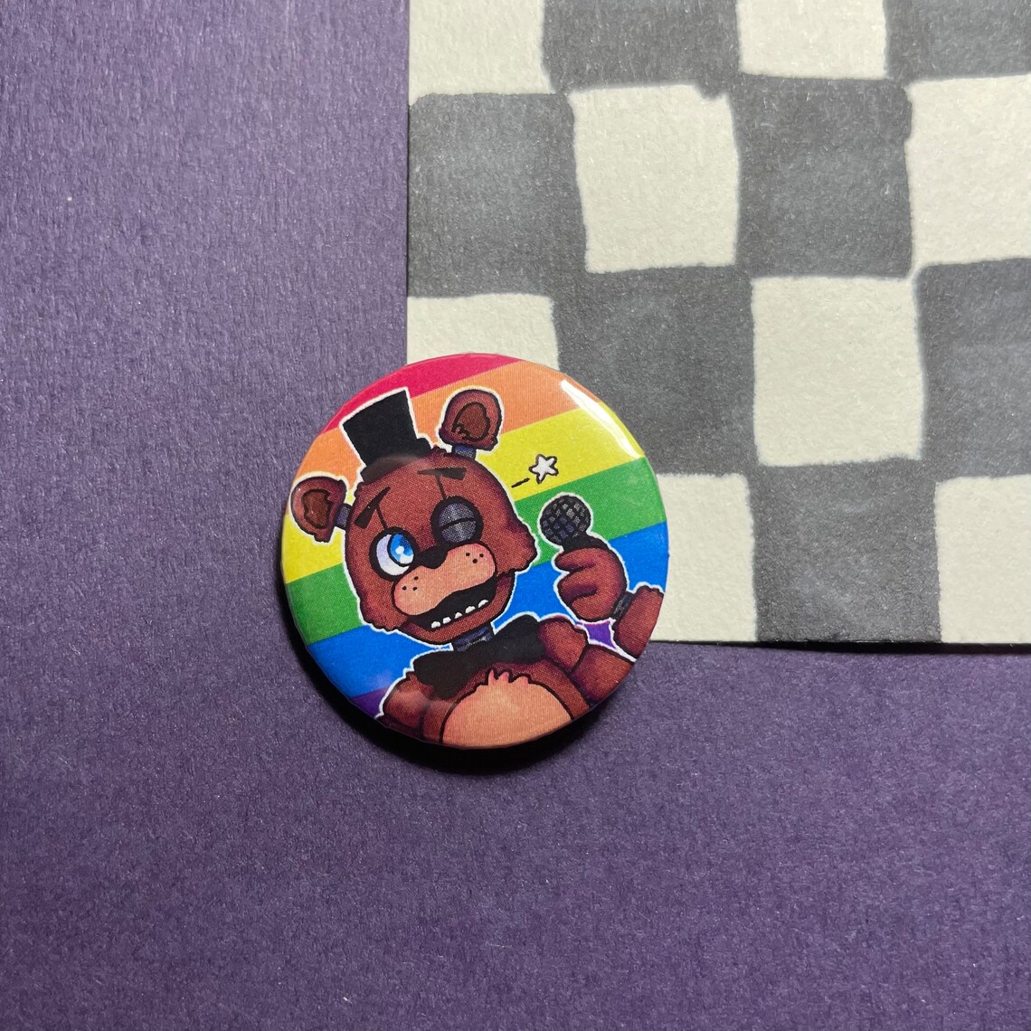 FNAF Pride Button Badges - Etsy