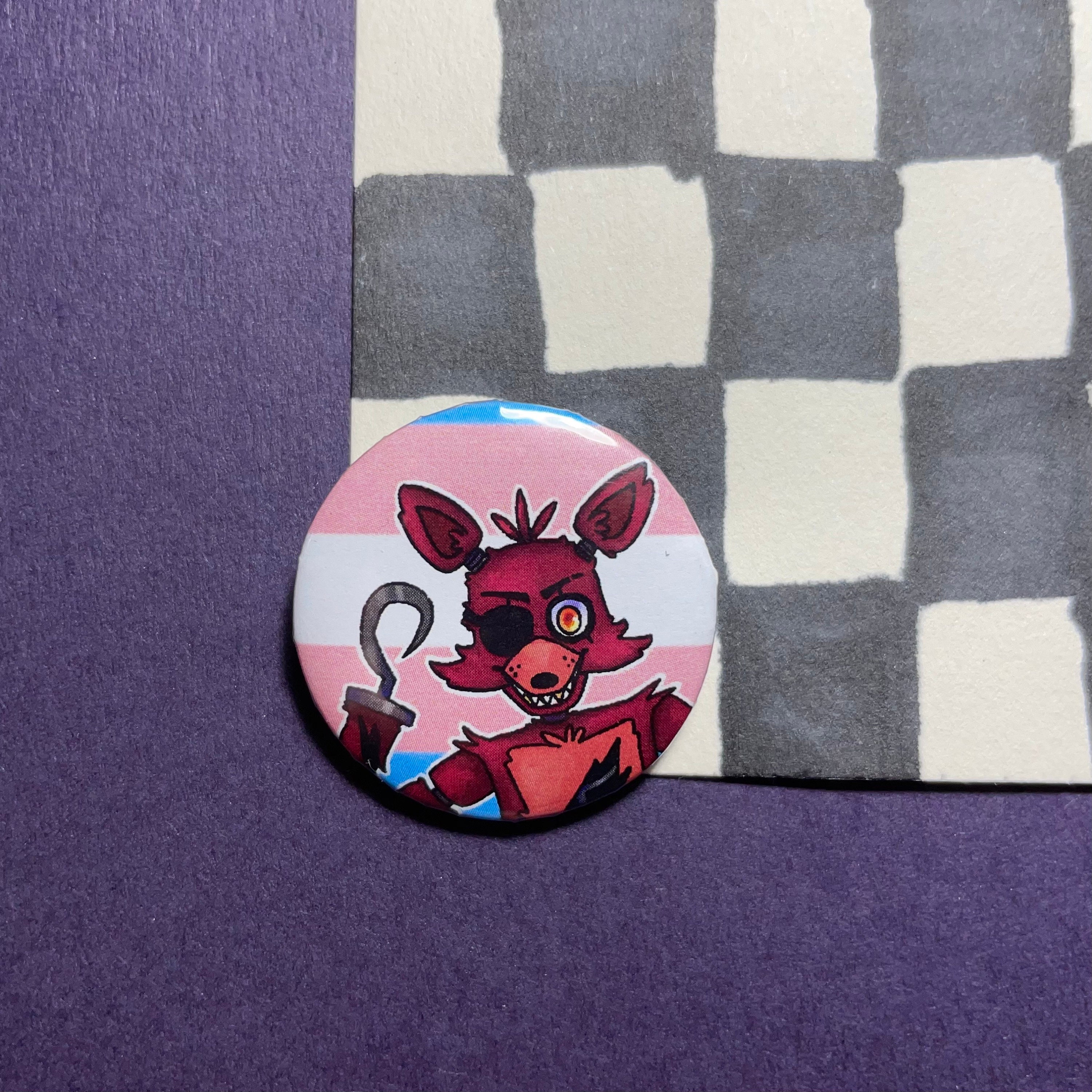 FNAF Pride Button Badges - Etsy
