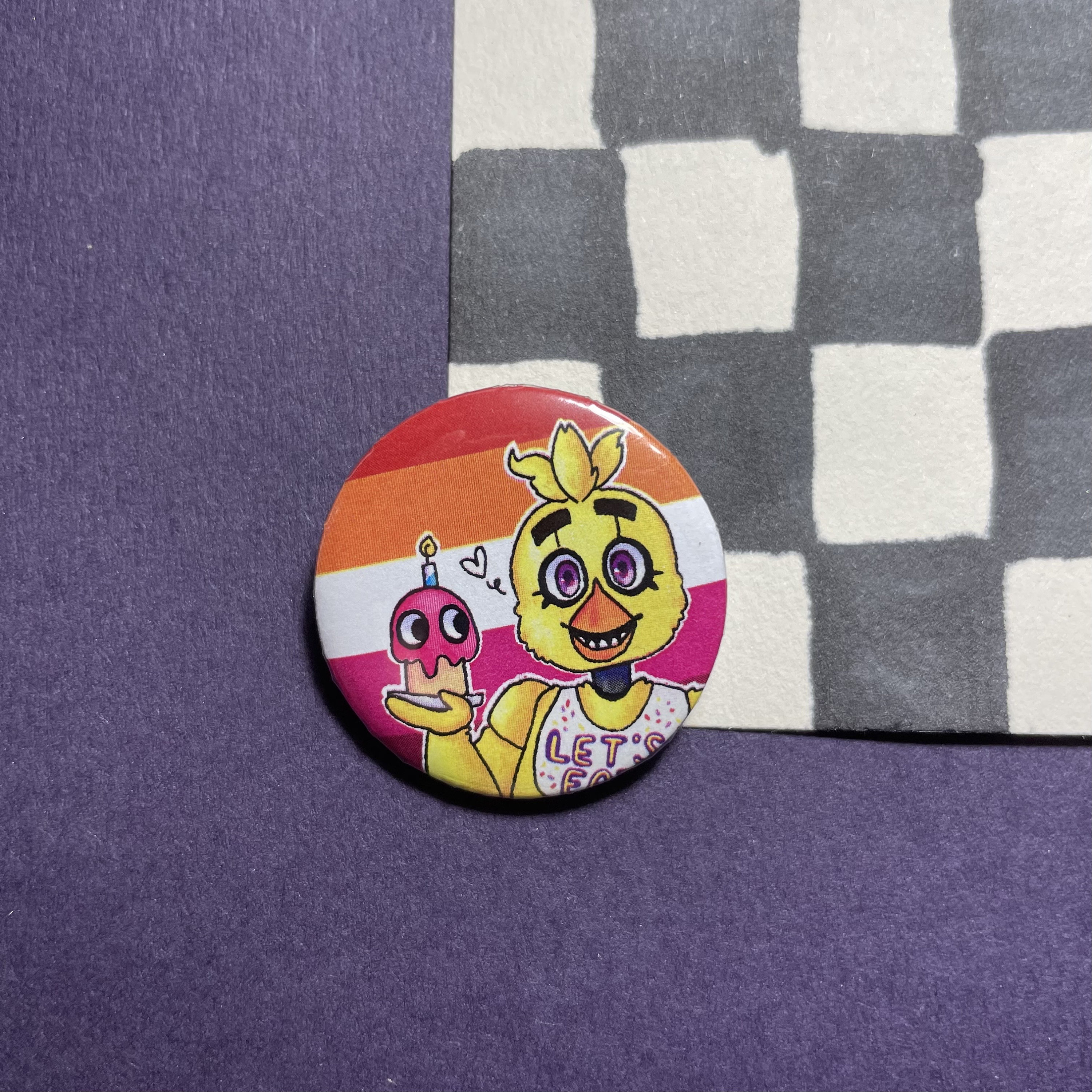 FNAF Pride Button Badges - Etsy