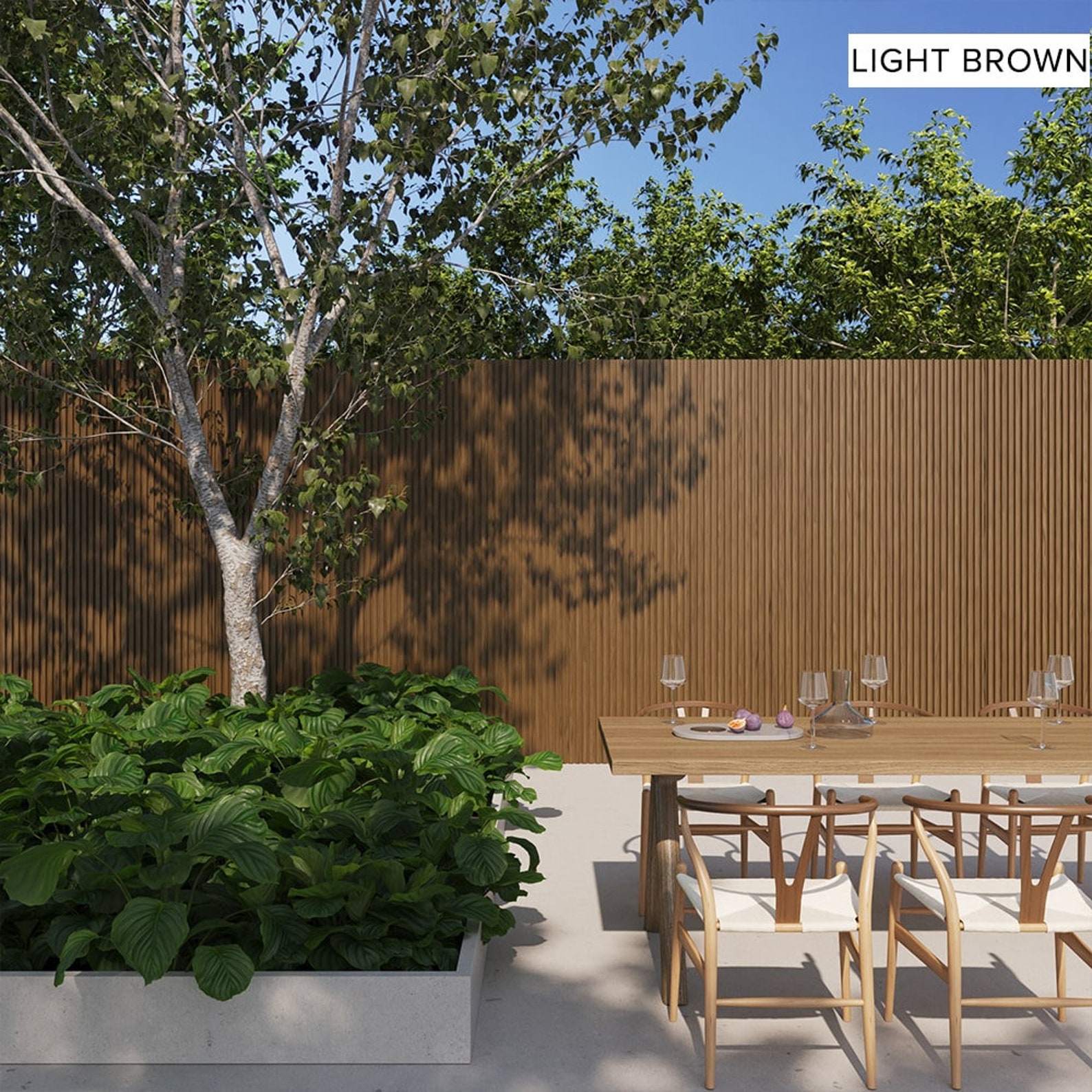 Composite Narrow Slat Exterior Cladding (25.2 SF) - Etsy