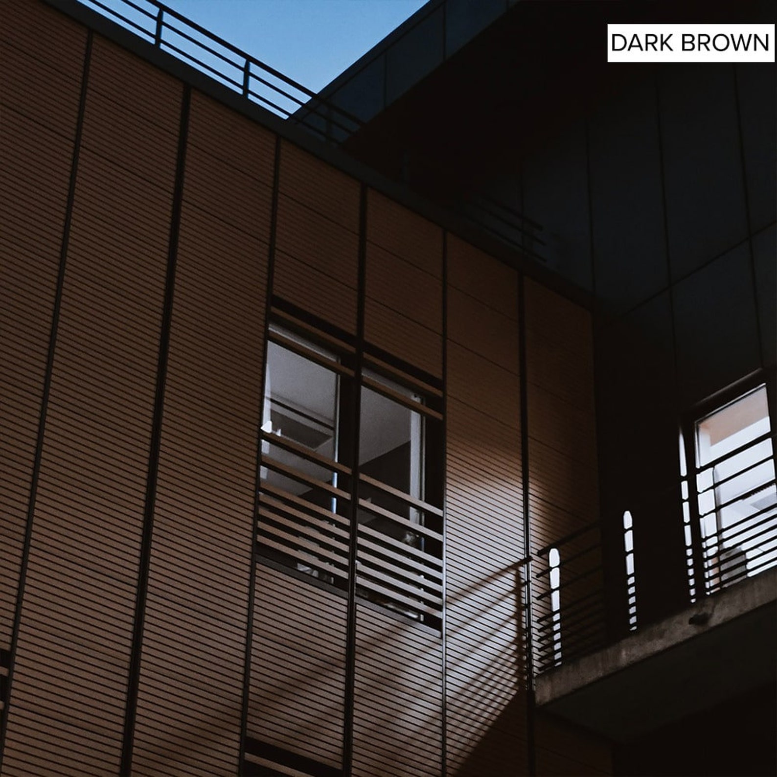 Composite Narrow Slat Exterior Cladding (25.2 SF) - Etsy
