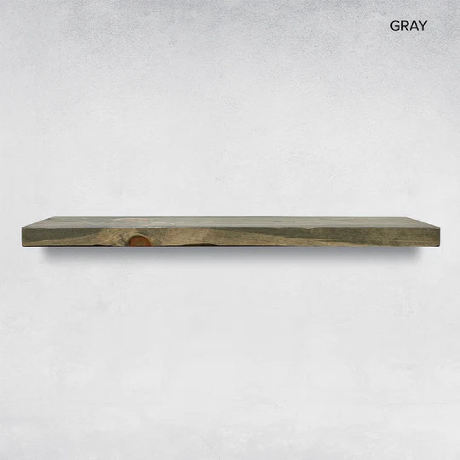 Floating Wood Shelves includes Mounting Hardware - Etsy