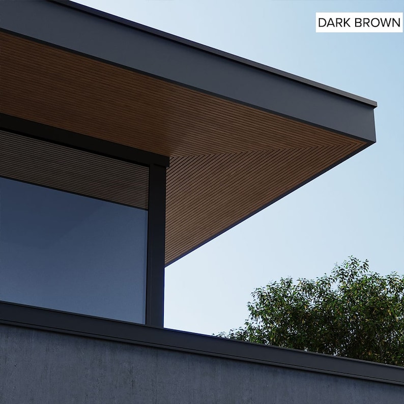 Composite Wide Slat Exterior Cladding (21 SF) - Etsy