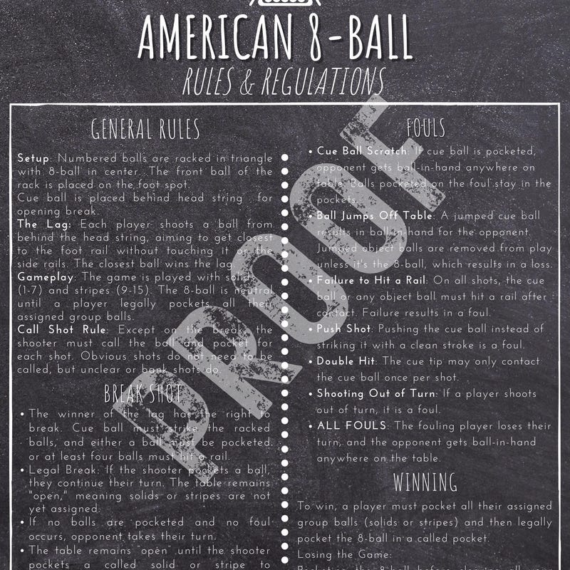 Bar Rules Sign - Etsy